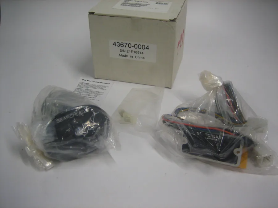 Jabsco Secondary Dual Station Searchlight Remote Control Kit 43670-0004 ...