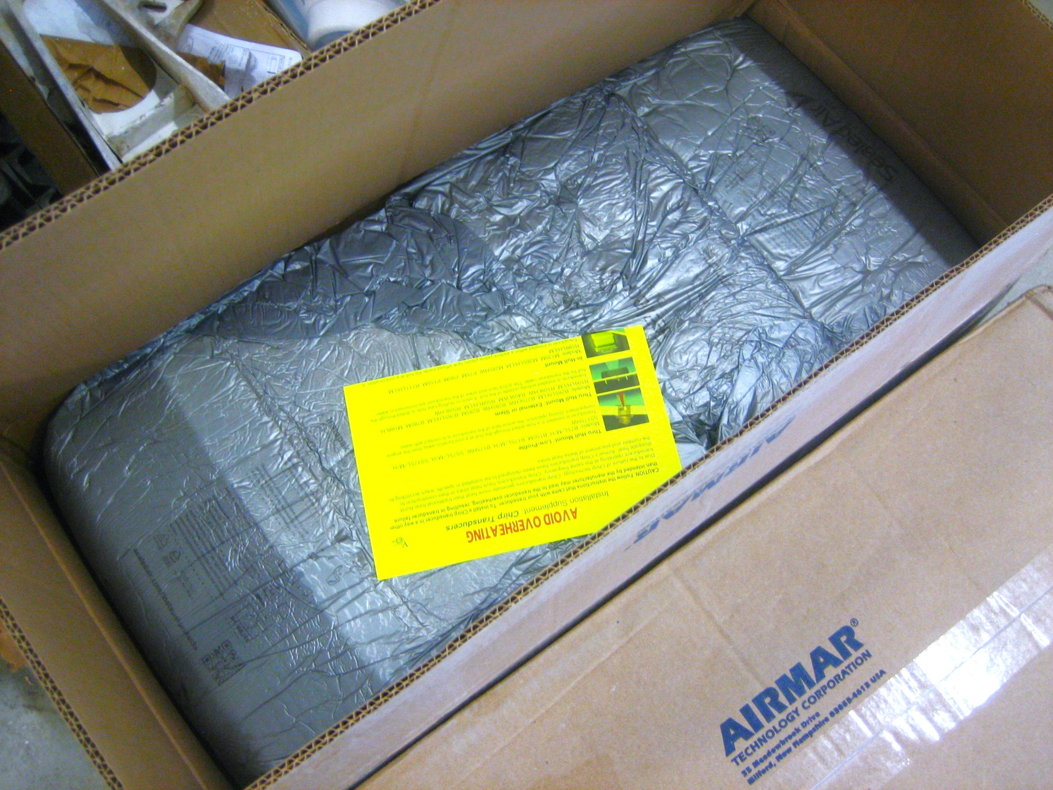 Airmar R599c-LH 3kw/2kw CHIRP Transducer *NEW* Simrad Garmin Furuno ...