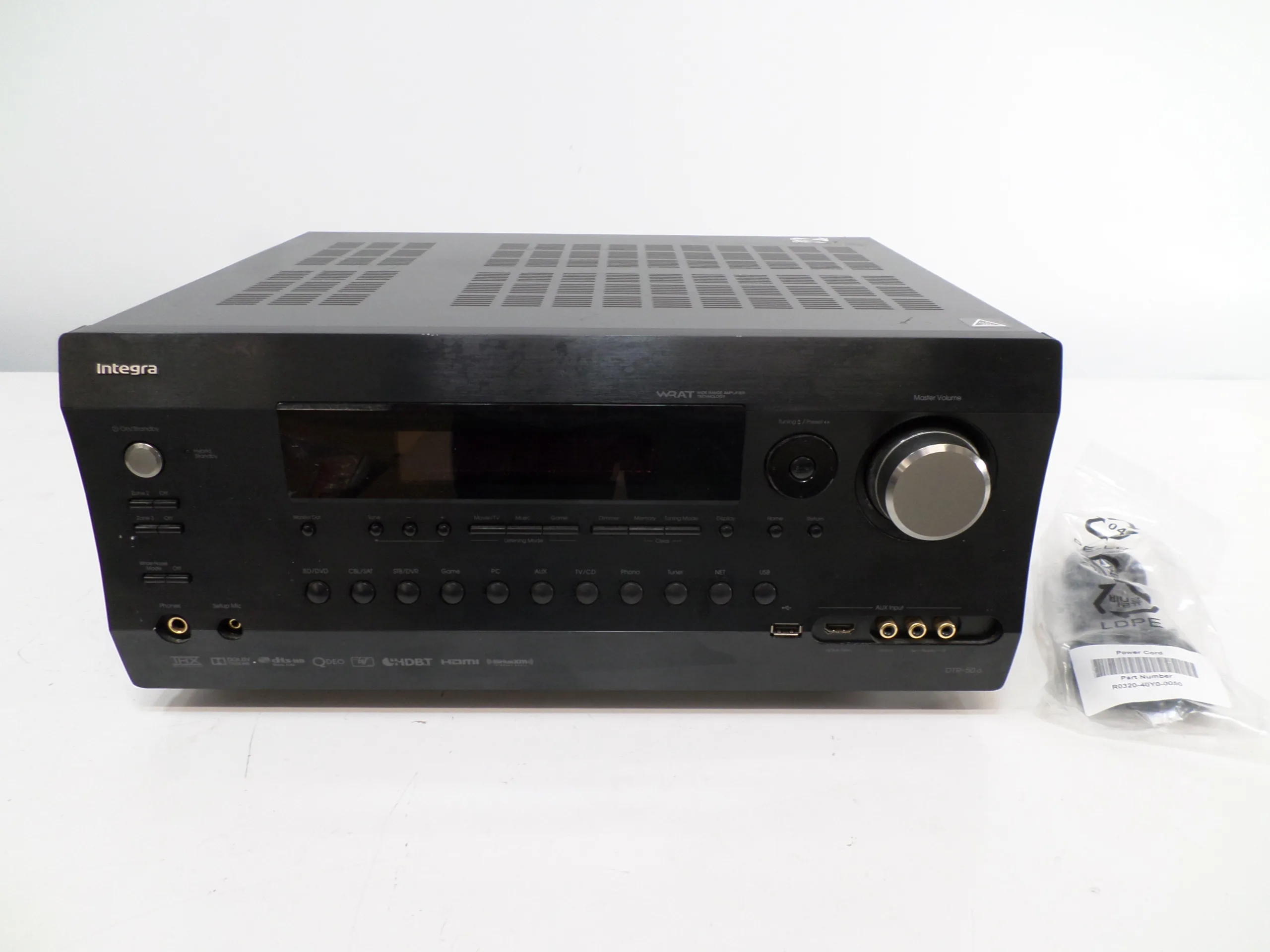 Integra DTR-50.6 7-Channel 150W Home Theater Receiver - Max Marine ...