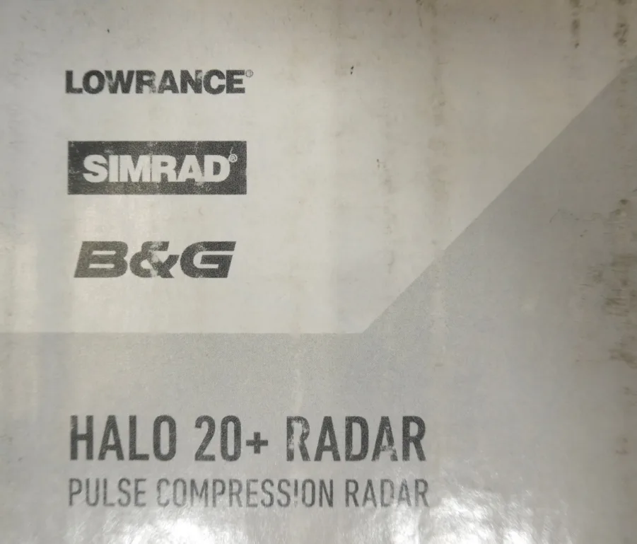 Simrad Halo20+ Pulse Compression Dome Radar (000-14536-001) NEW OPEN ...