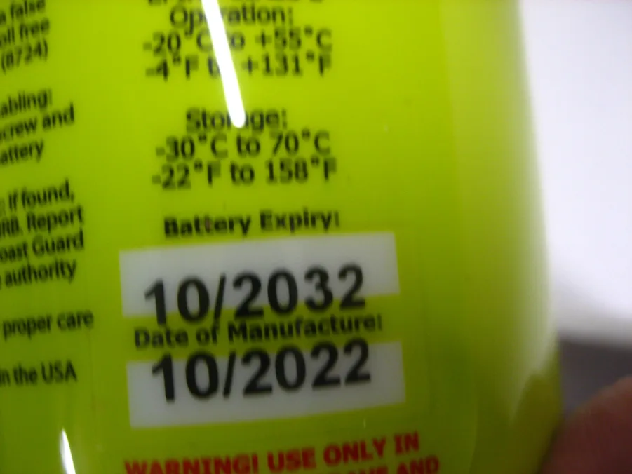 ACR 2830 GlobalFix V4 Category 2 II EPIRB *NEW IN BOX* Battery Expires ...