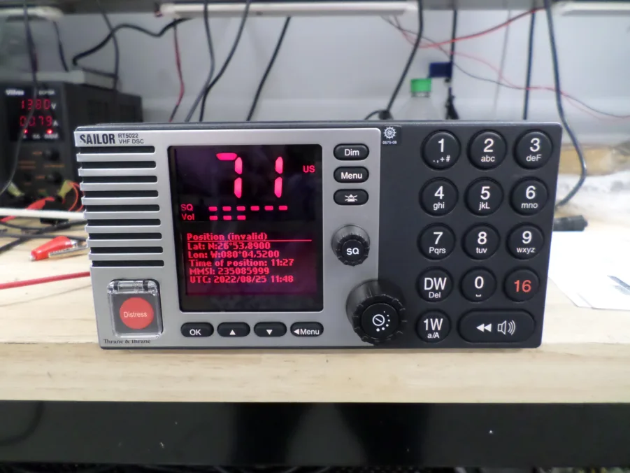 Sailor RT5022 Commercial Grade Marine VHF Radio with Class A DSC Capability - Max Marine Electronics