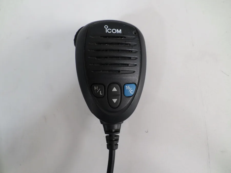 Icom IC-M506 Marine VHF Transceiver with Attached Mic - *Tested* - Max ...