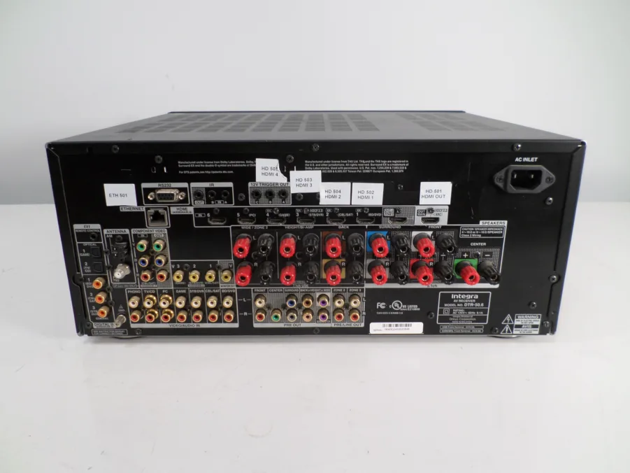 Integra DTR-50.6 7.2-Channel 150W Home Theater Receiver - Max Marine ...