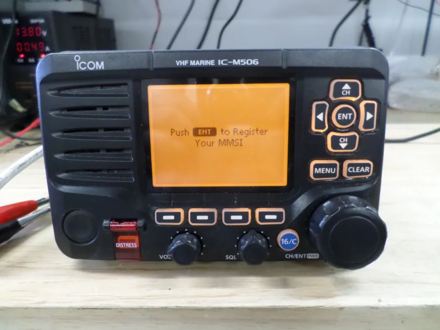 Icom IC-M506 DSC Marine VHF Transceiver with NMEA 2000 - No Front Mic Port - Max Marine Electronics