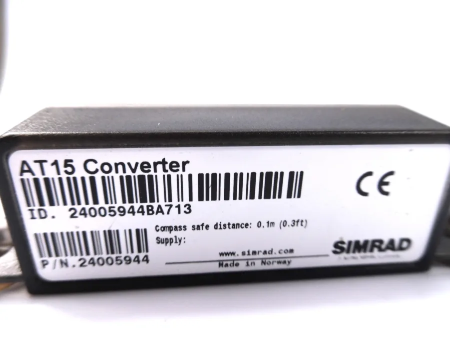 Simrad Simnet AT15 NMEA0183 to Simnet NMEA 2000 Converter for IS-15 ...