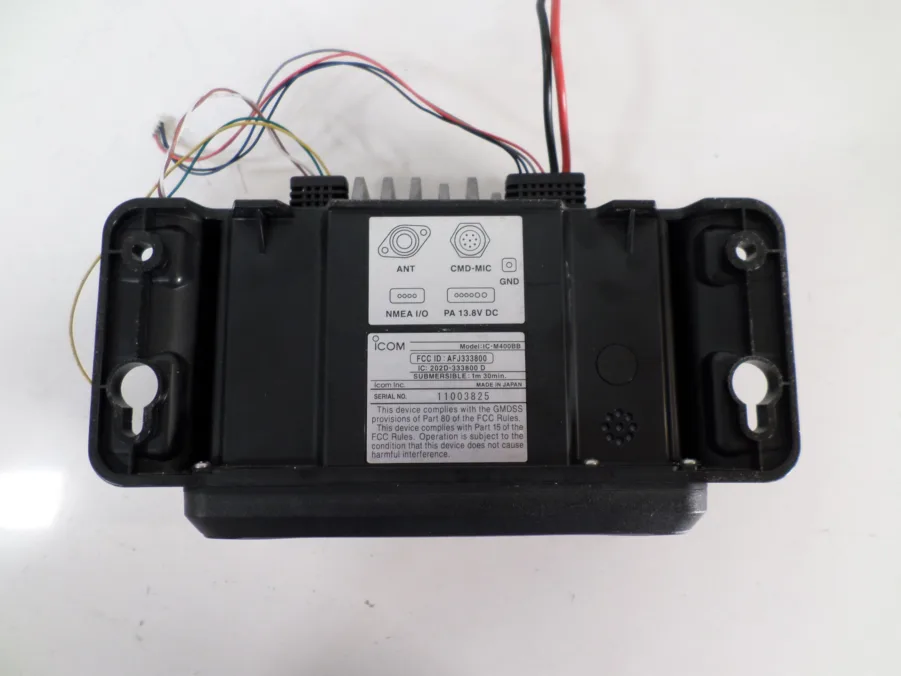 Icom IC-M400BB Black Box VHF Transceiver without Handset - Tested - Max ...