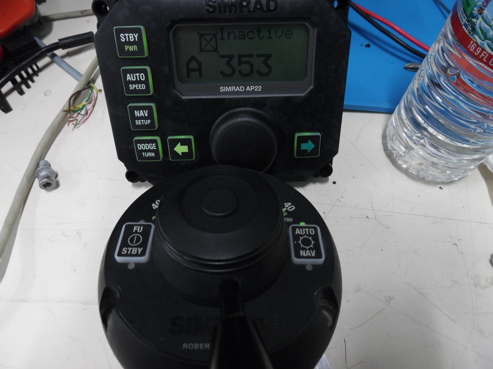 Simrad FU35 Follow Up Steering Lever 22083471 Good Condition Fully ...
