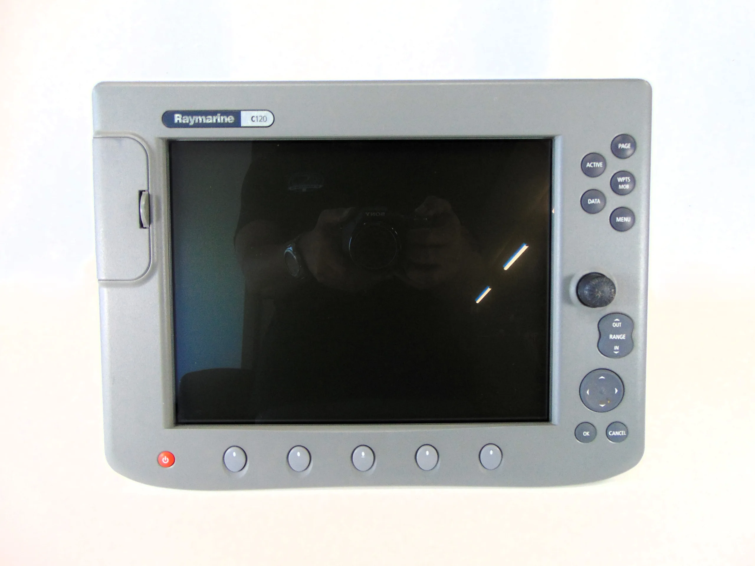 Raymarine C120 Classic Multi-Function Display E02022 w/ Sun Cover and ...