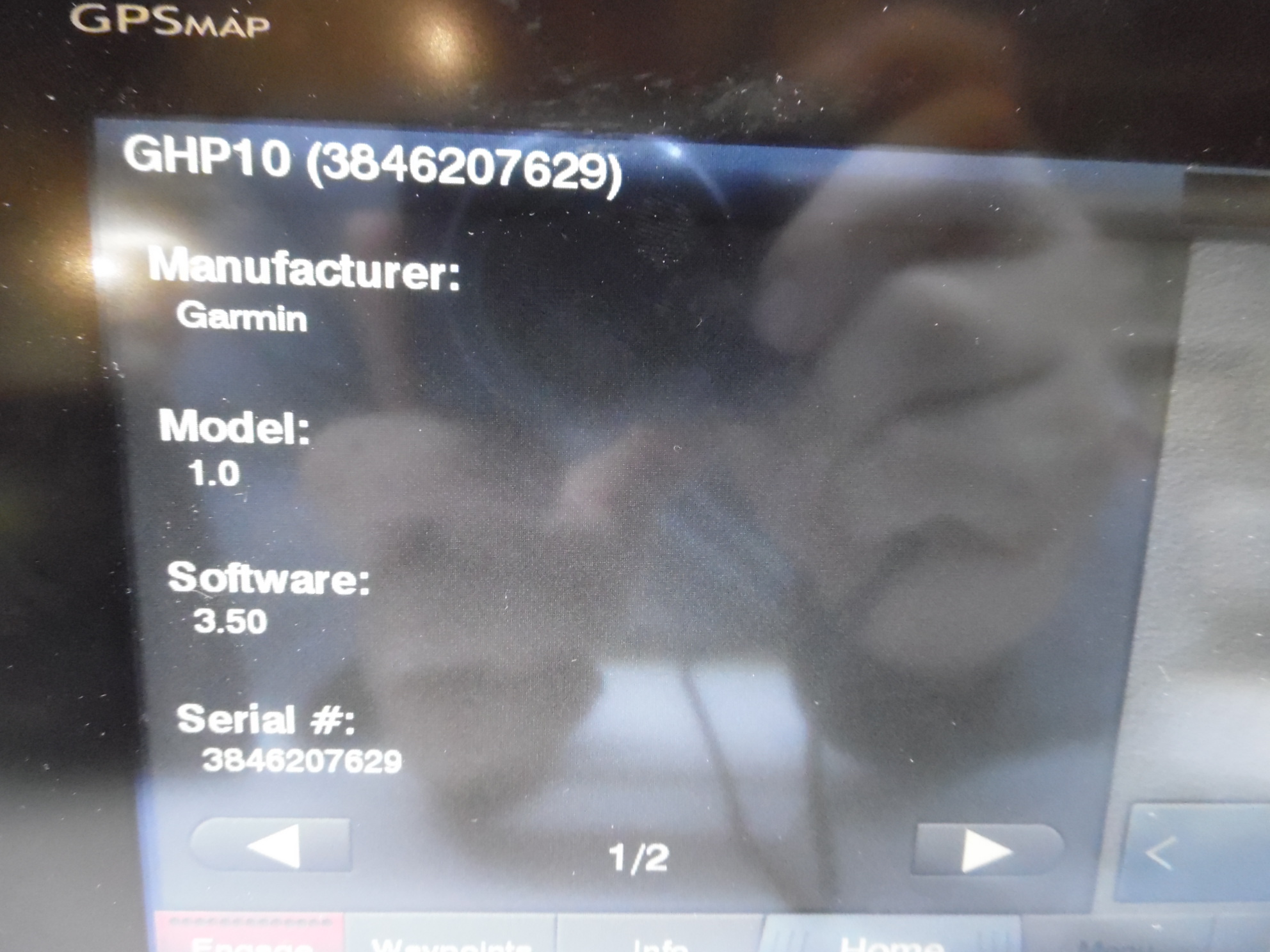 Garmin Boat Autopilot Compass Ball GHP 10 CCU Tested 010-11052-00 - Max ...