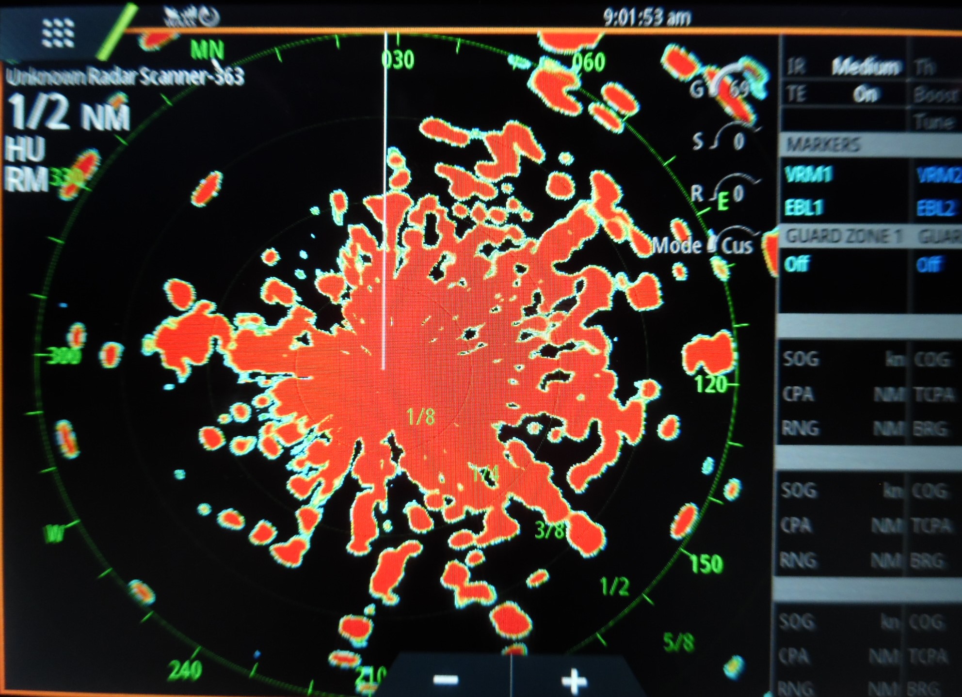B&G Halo 20 20" Radar Dome w/10M Cable, Tested Good 90-Day Warr (000 ...