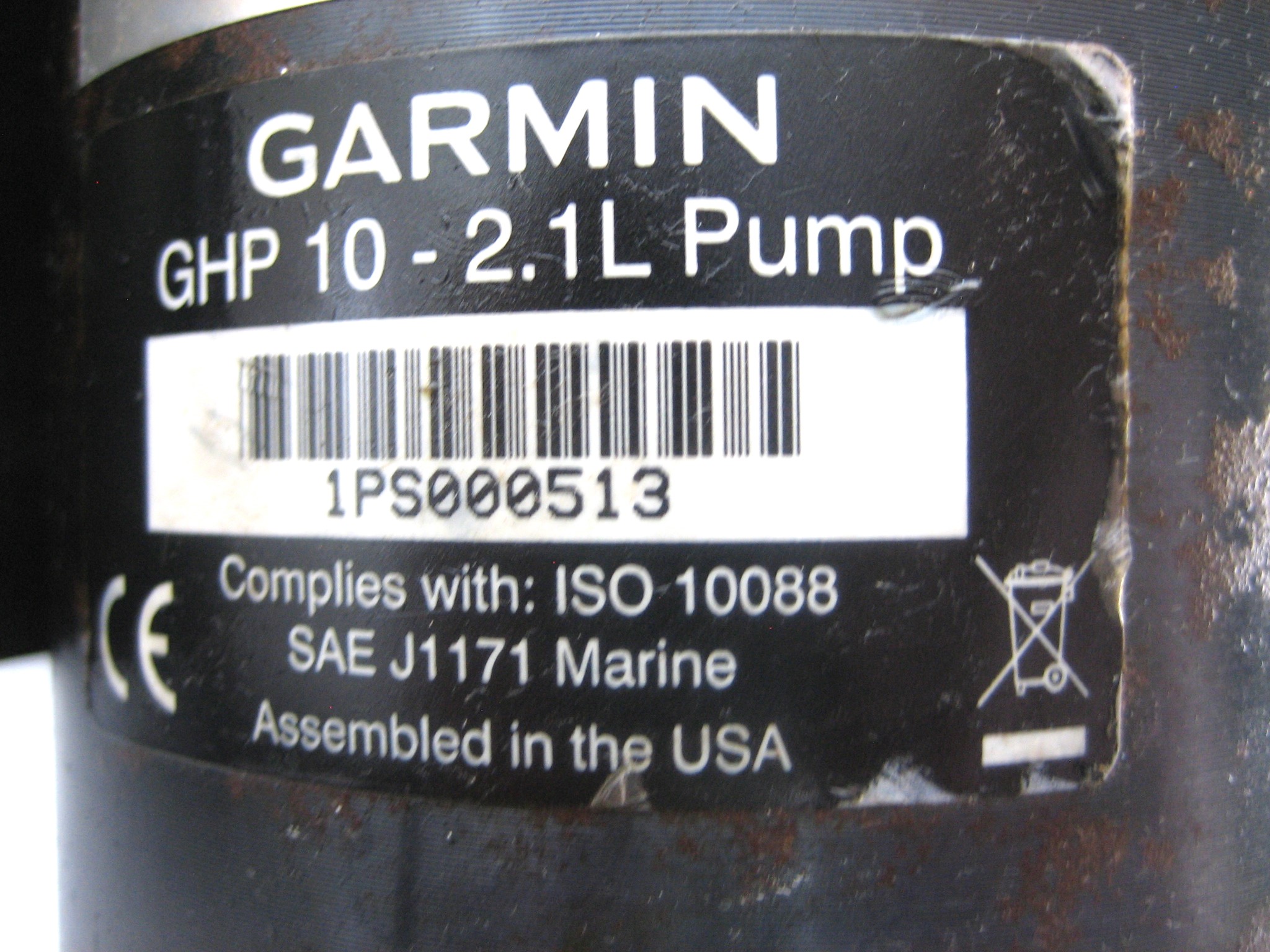 Garmin GHP 10- 2.1L 12V Hydraulic Autopilot Pump Refurbished - Max ...
