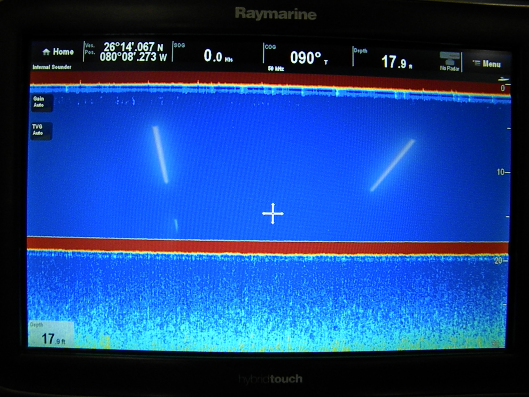 Raymarine e127 HybridTouch 12.1" Multifunction Display w/ Sun Cover ...