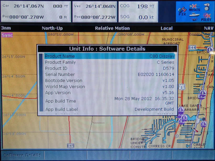 Raymarine C80 Classic Multifunction Display Unit -E02020- *CORE ONLY ...