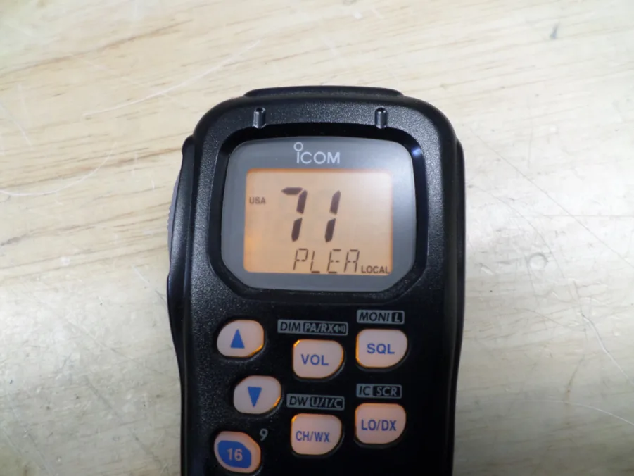 ICOM HM-157B Commandmic II Second Station Handset for IC-504/422/604 ...