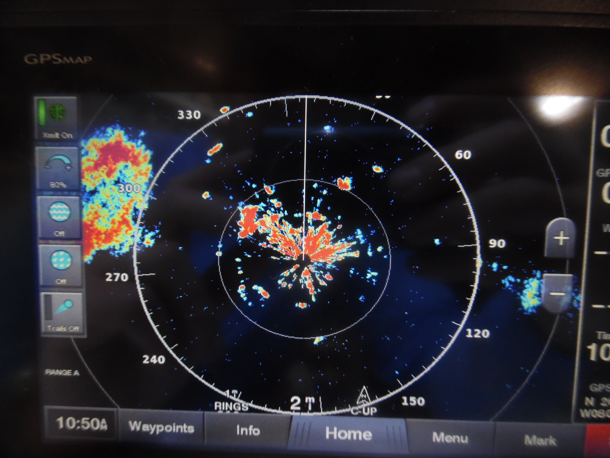 Garmin 6KW GMR624 xHD2 Marine Radar Add-on Kit W/ 4' Array Fully Tested ...