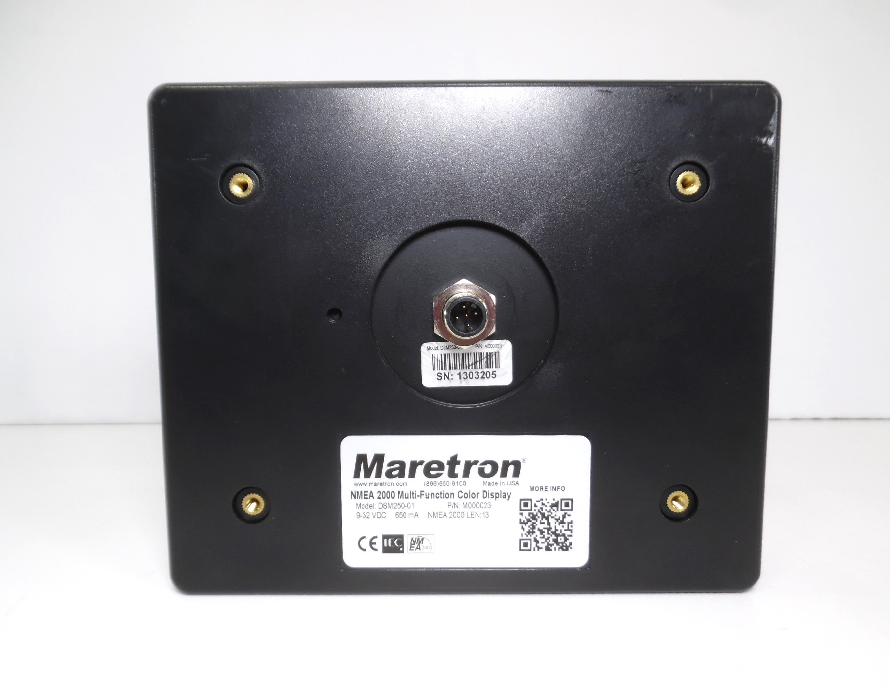 Maretron - DSM250 - NMEA 2000 Multi-Function Color Display - Tested ...