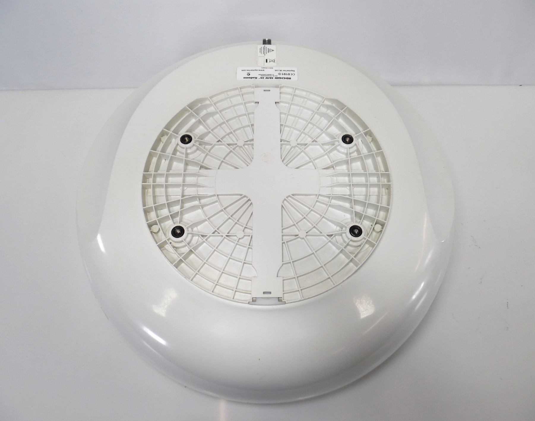 Raymarine RD424HD 4kW 24" HD Digital Radar Dome with NEW 15m Cable ...