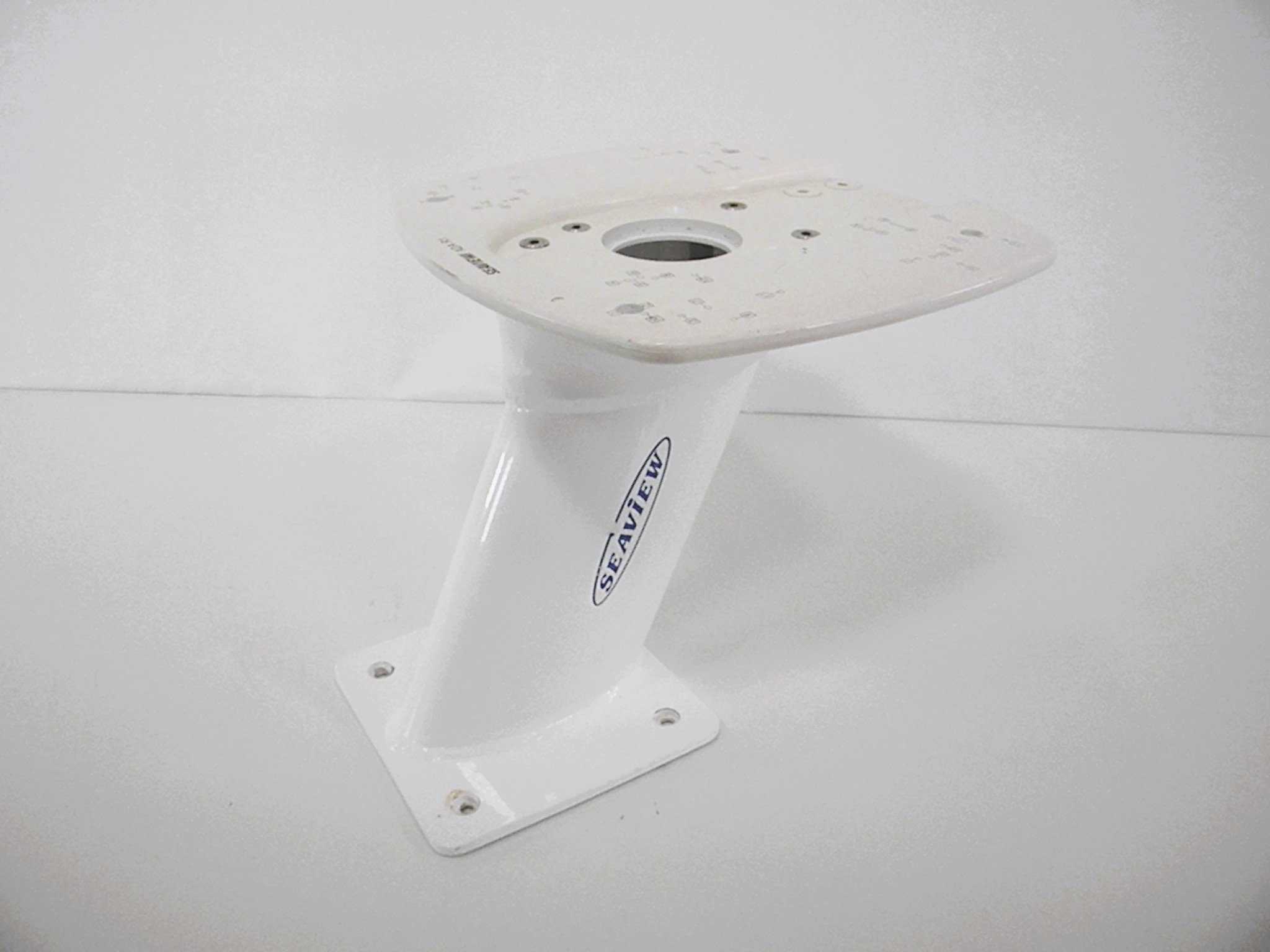 SeaView 10" Aft Leaning Modular Mount w/ Universal Top Plate f/ Furuno ...