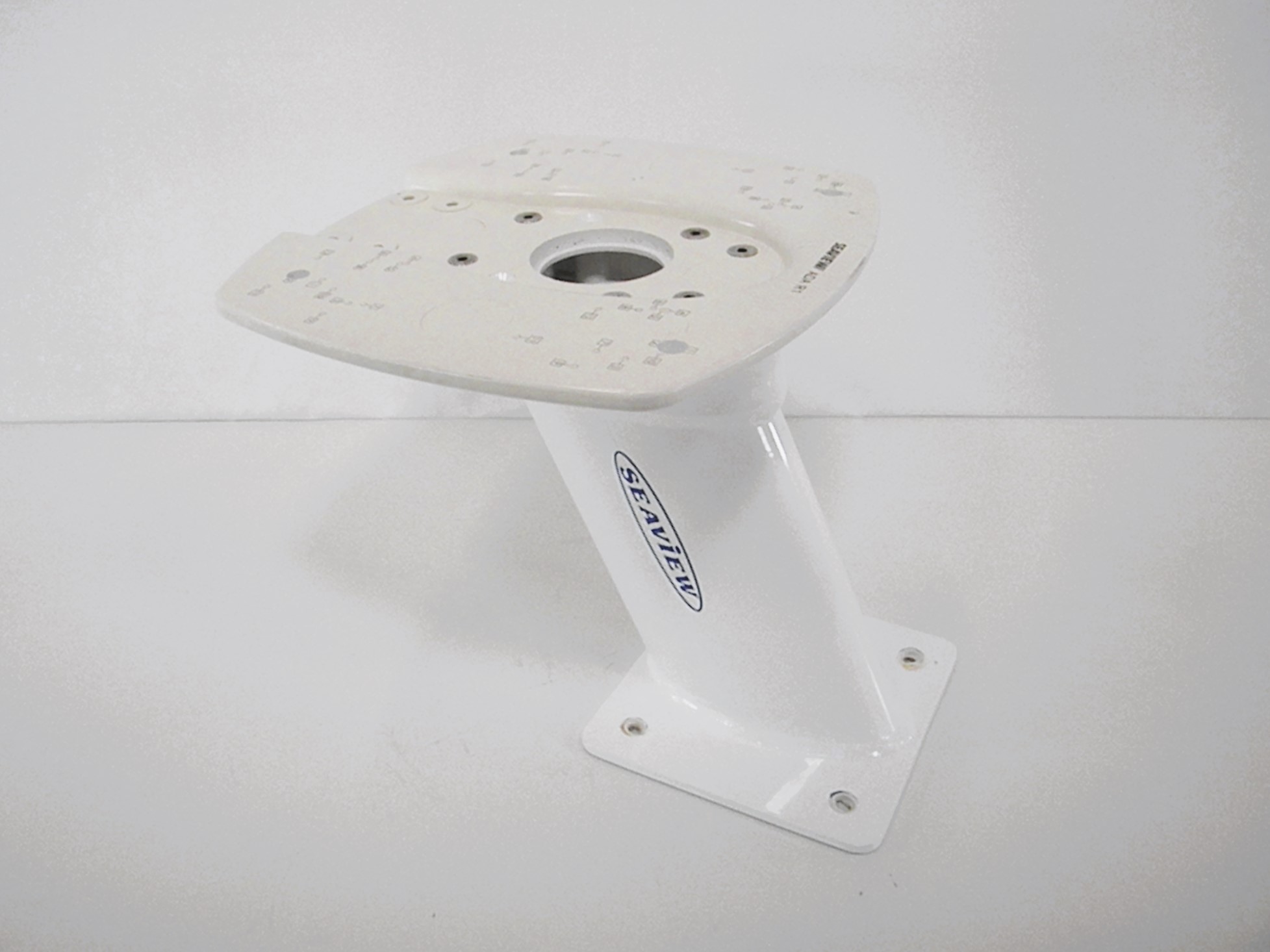 SeaView 10" Aft Leaning Modular Mount w/ Universal Top Plate f/ Furuno ...