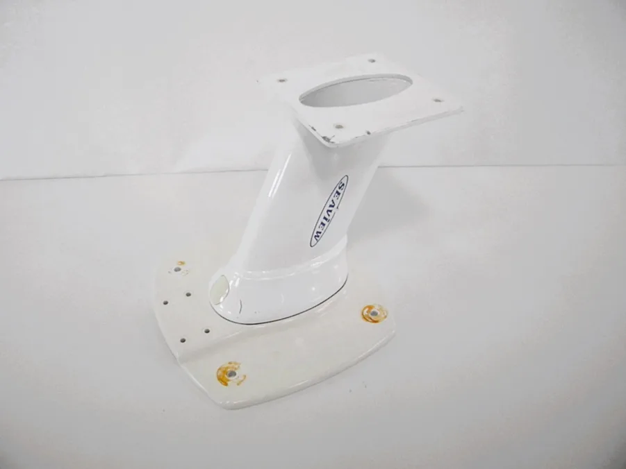 SeaView 10" Aft Leaning Modular Mount w/ Universal Top Plate f/ Furuno ...