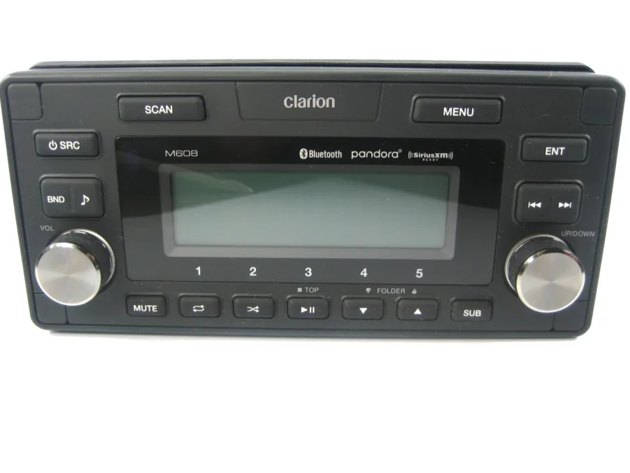 Clarion M608 Multi-Zone Marine Digital Media Receiver with Bluetooth ...
