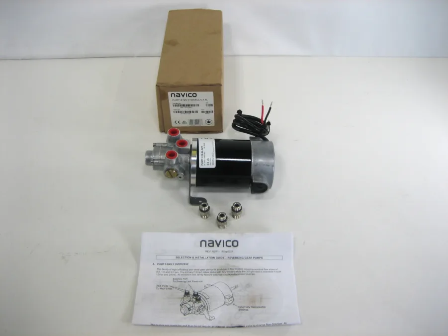 NAVICO PUMP-3 HYDRAULIC 1.6L AUTOPILOT PUMP RPU160 Replacement - Max ...