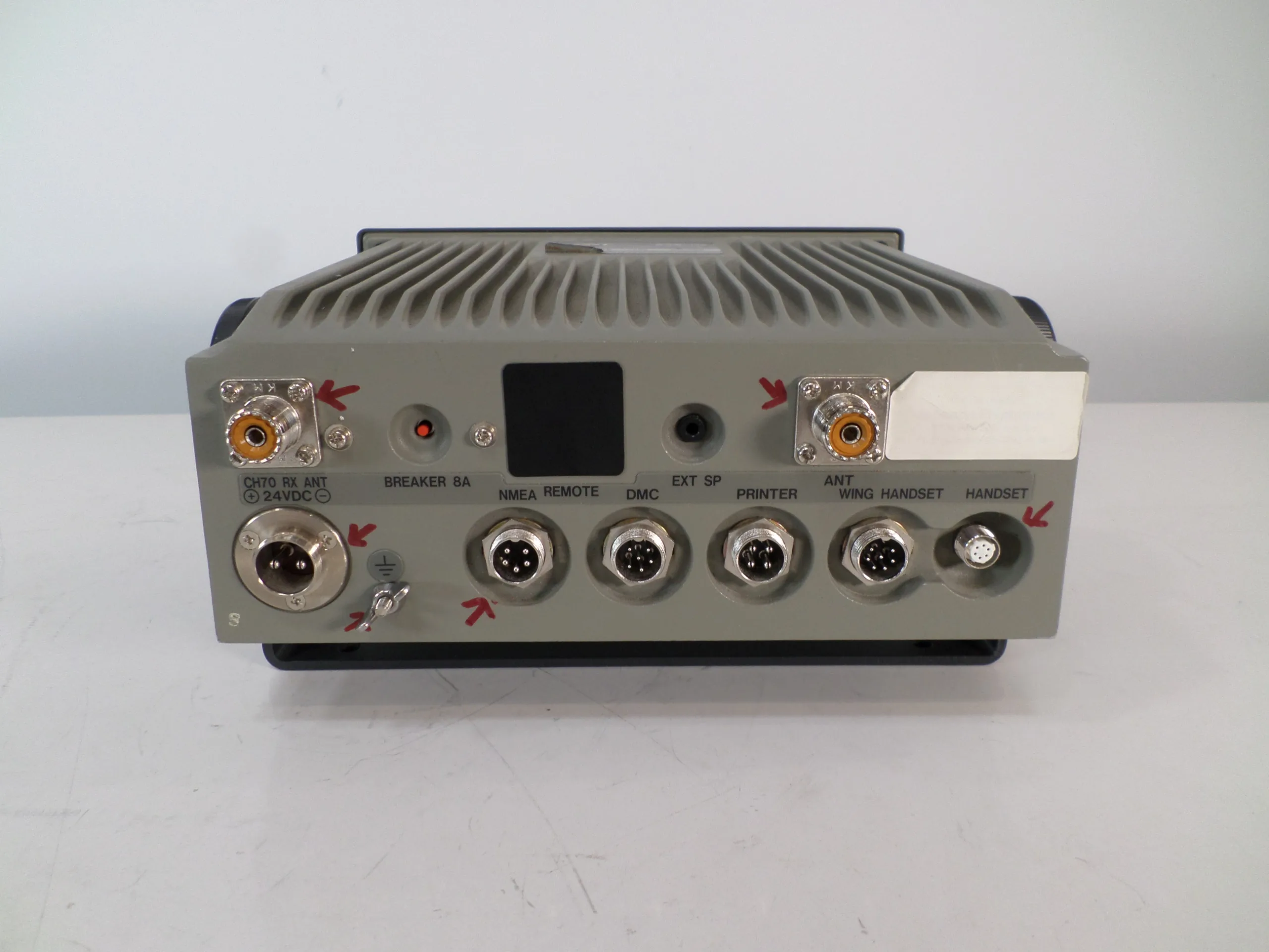 Furuno FM-8500 Commercial Grade Marine DSC VHF Radio with Handset ...