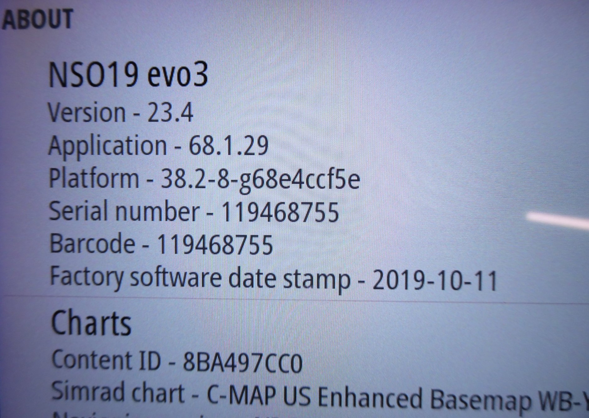 Simrad NSO19 Evo3 19inch Display (000-14003-001) Tested Good 90-Warr ...