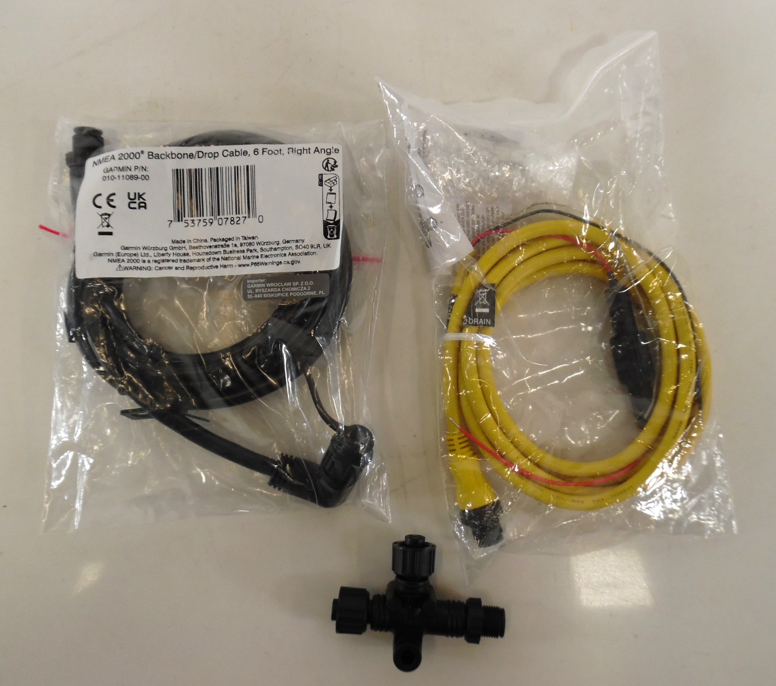 Garmin GPS-17X NMEA 2000 GPS Antenna (6 Foot) Drop cable Free Ship ...