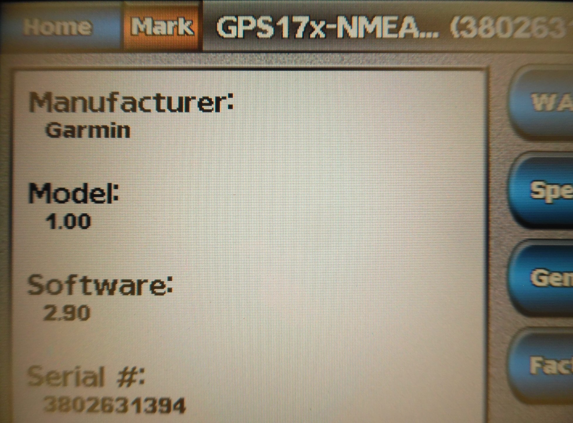 Garmin GPS-17X NMEA 2000 GPS Antenna -10M Drop cable Free Ship! (Good ...