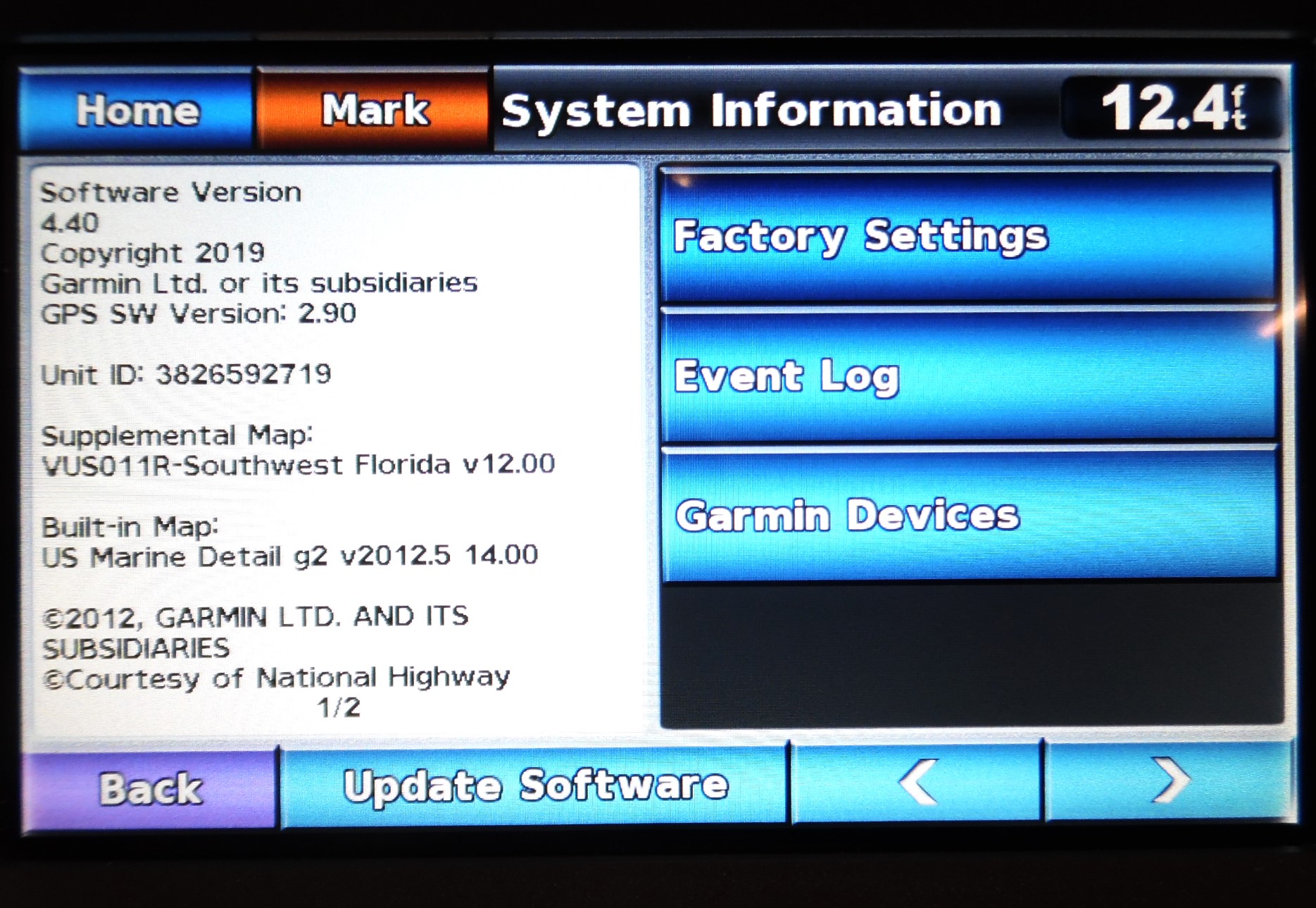 Garmin GPSMAP 740s Stand-Alone Touchscreen Chartplotter w/Sun Cover ...