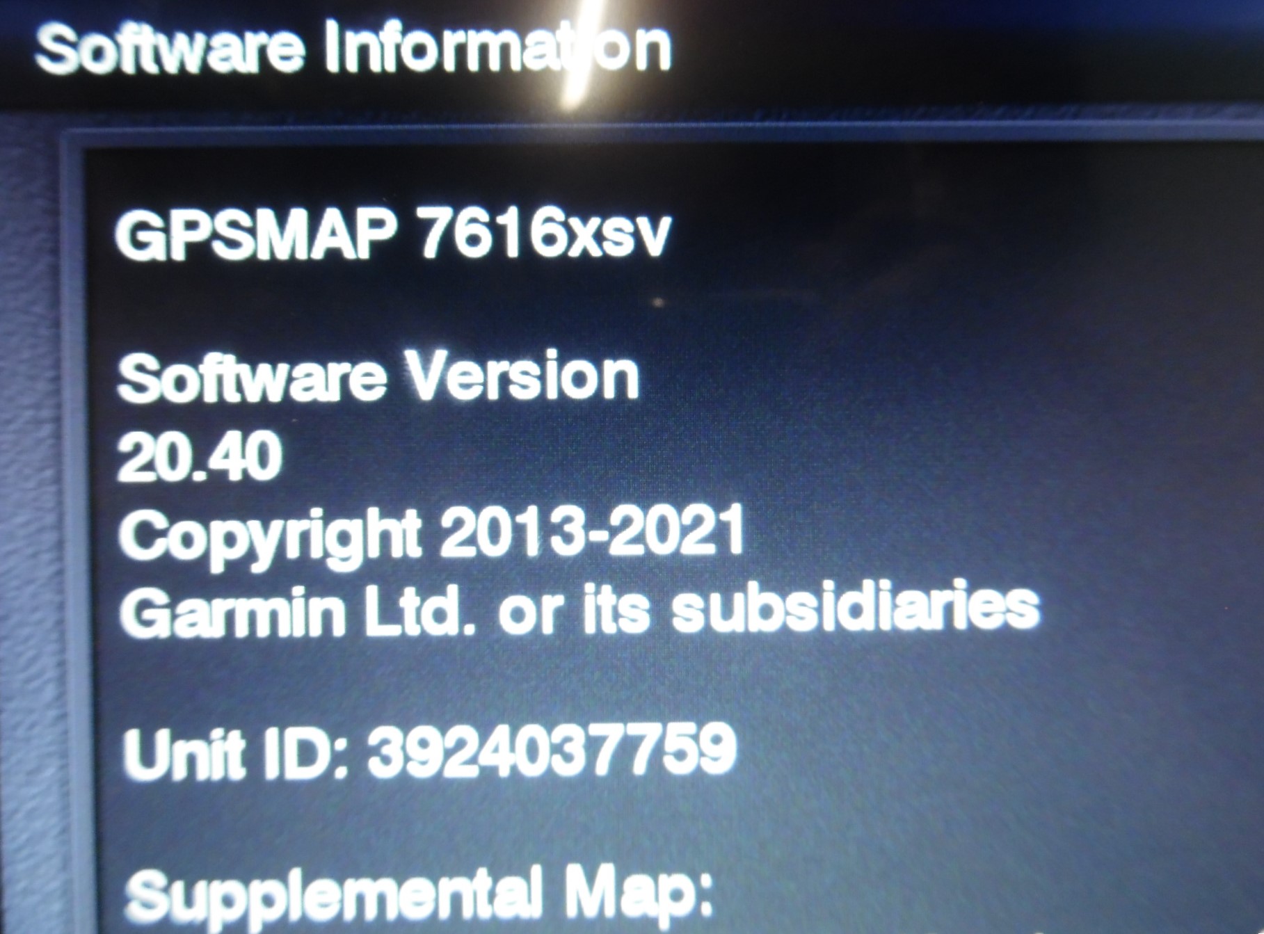Garmin GPSmap 7616XSV 16" Touchscreen MFD Suncover Updated/Tested (90 ...