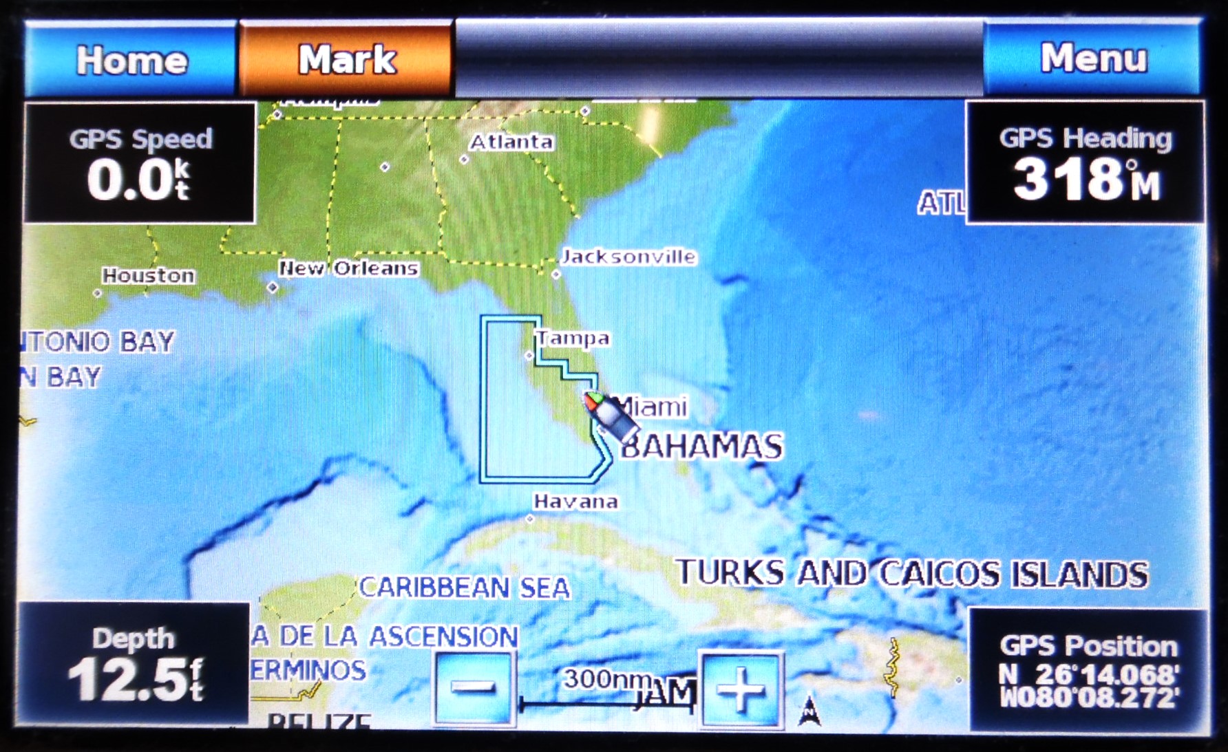 Garmin GPSMAP 740s Touchscreen Chartplotter w/Bracket, Accessories ...