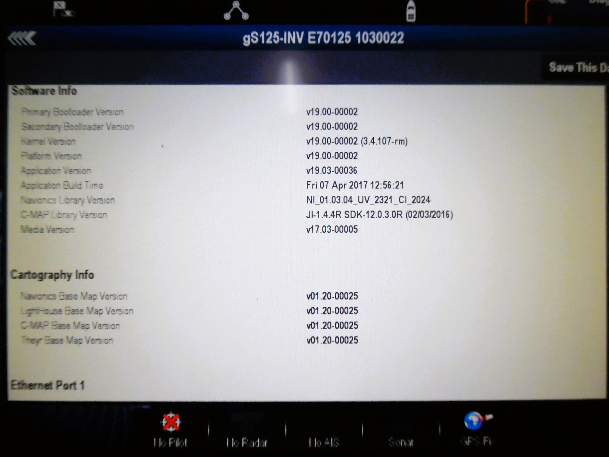 Raymarine gS125 12.1'' Glass Bridge Touchscreen Display - E70184 - Good ...