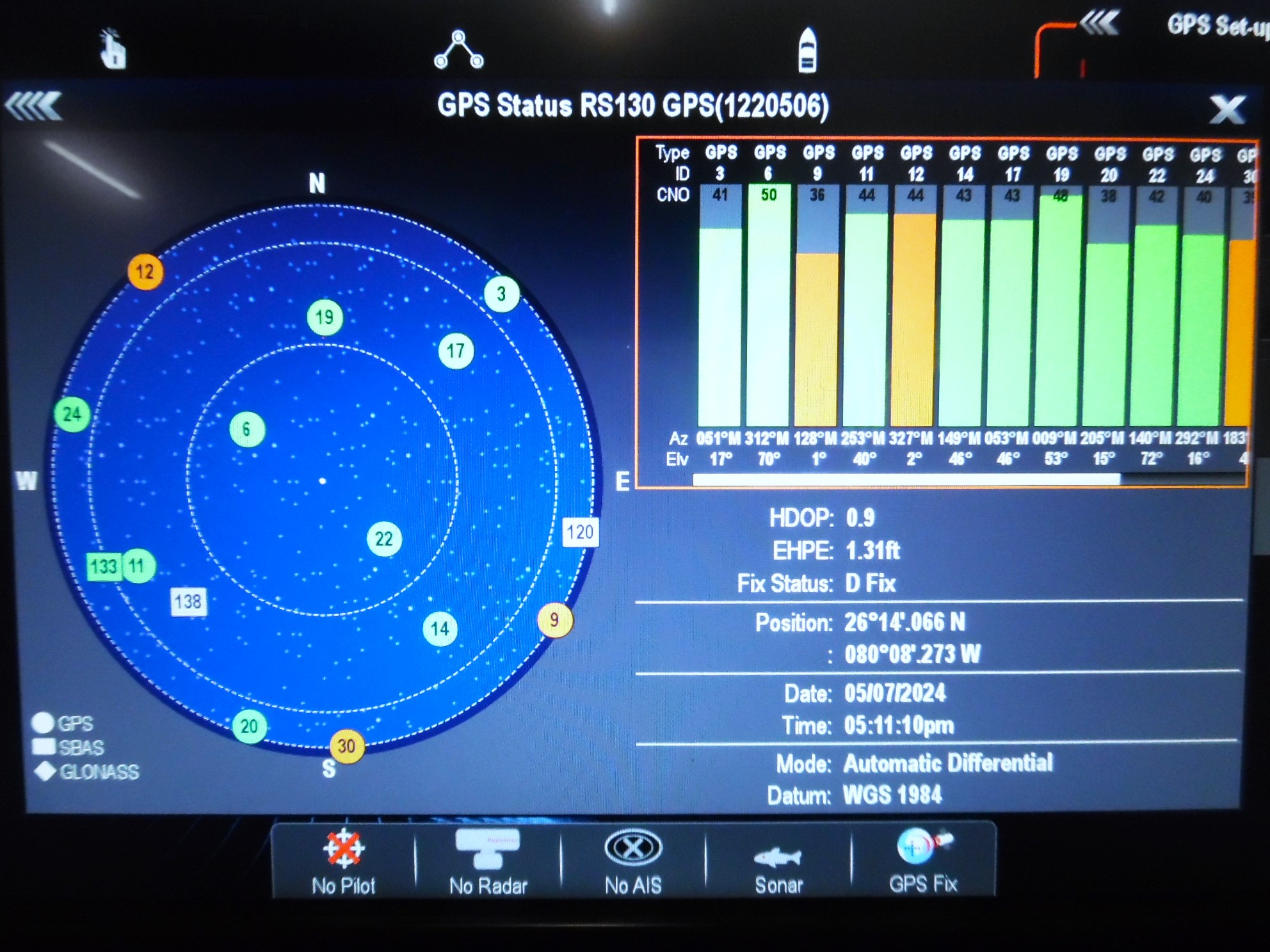 Raymarine gS125 12.1'' Glass Bridge Touchscreen Display - E70184 - Good ...