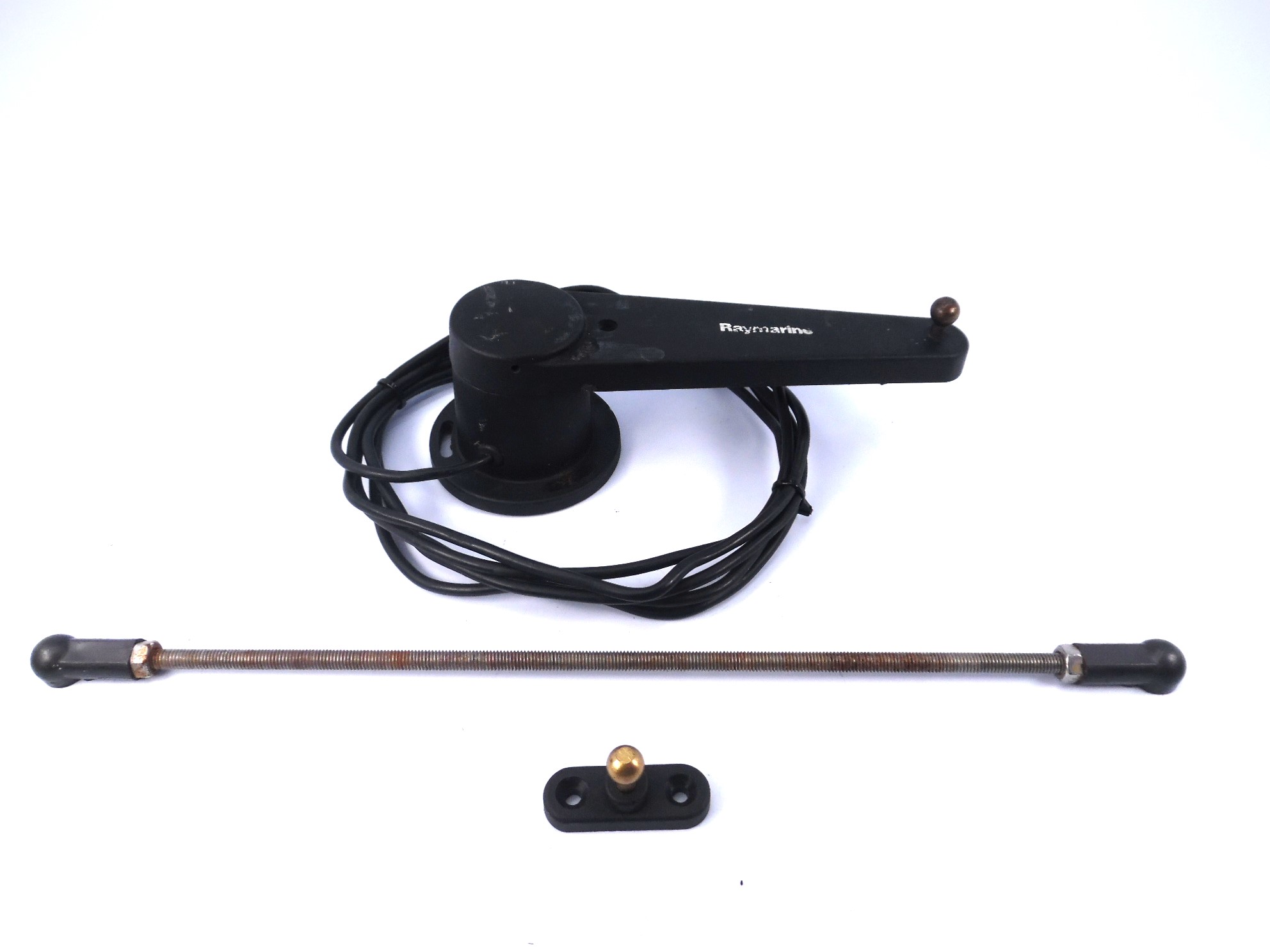 Raymarine Autopilot Rudder Feedback Sensor W/ Linkage M81105 8ft. Cable ...