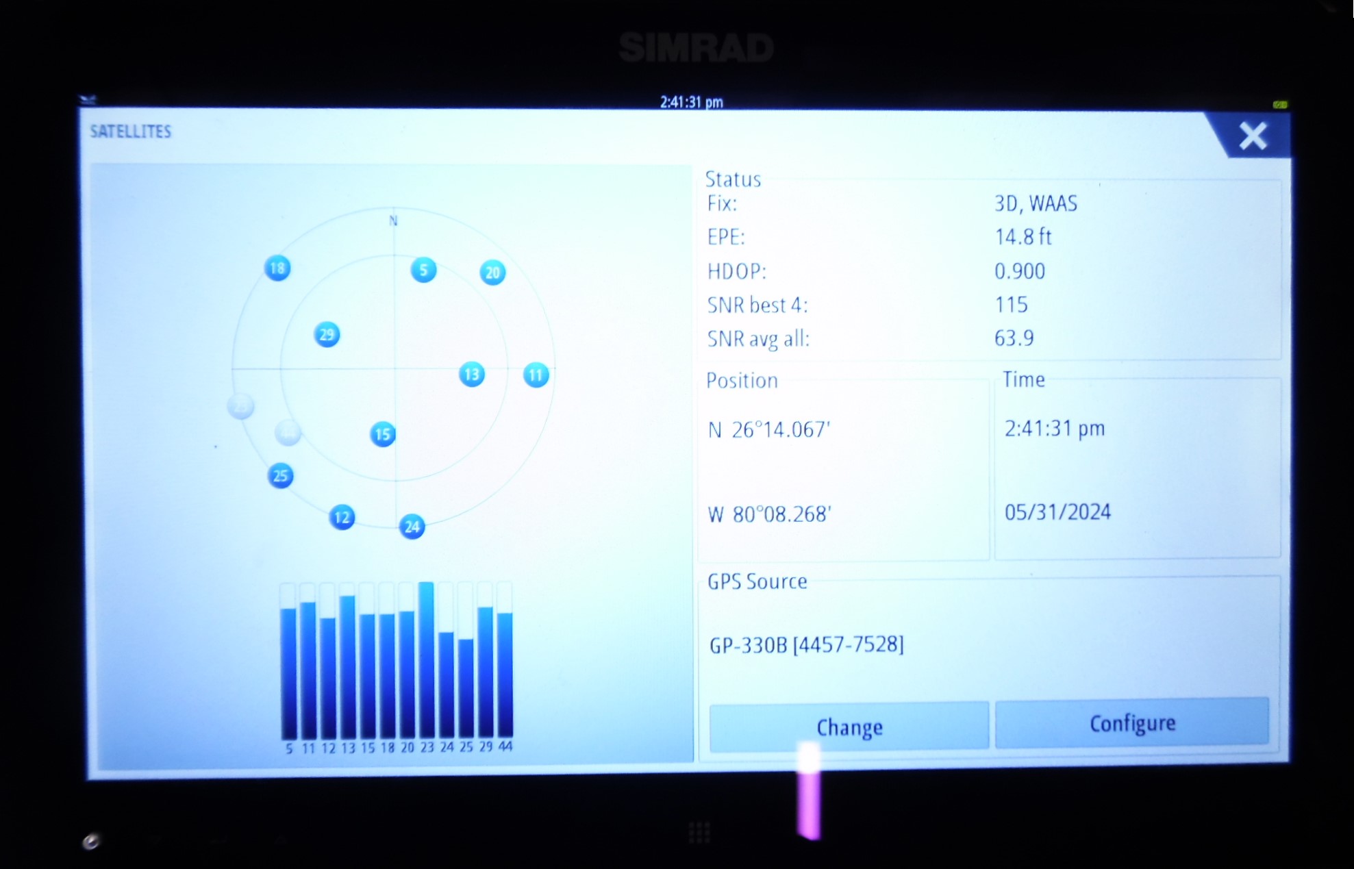 Simrad NSO EVO2 NSO-II Multi-Function Display Processor *TESTED GOOD ...