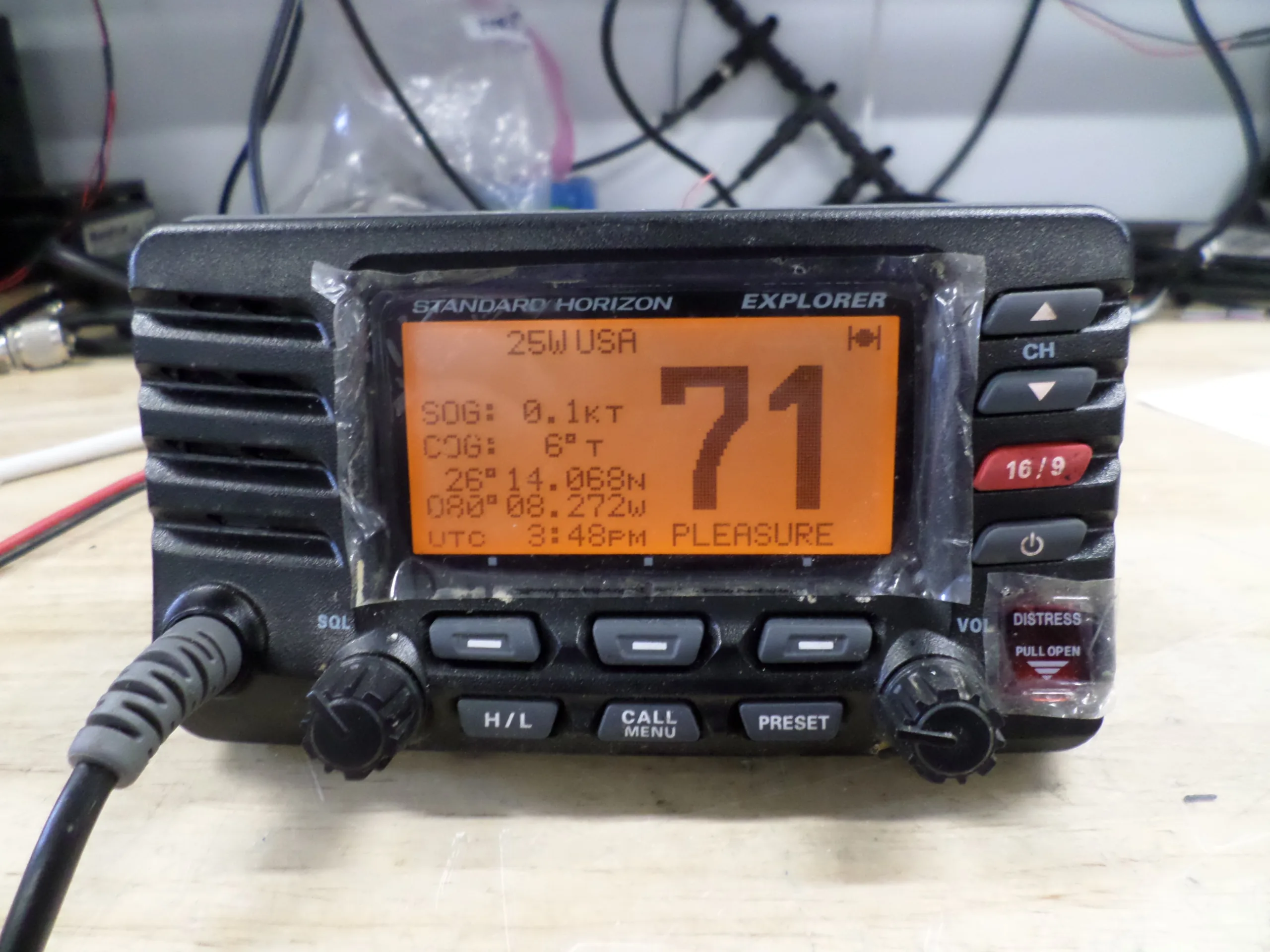 Standard Horizon GX1600 Explorer Marine DSC VHF Radio - Tested - Max ...