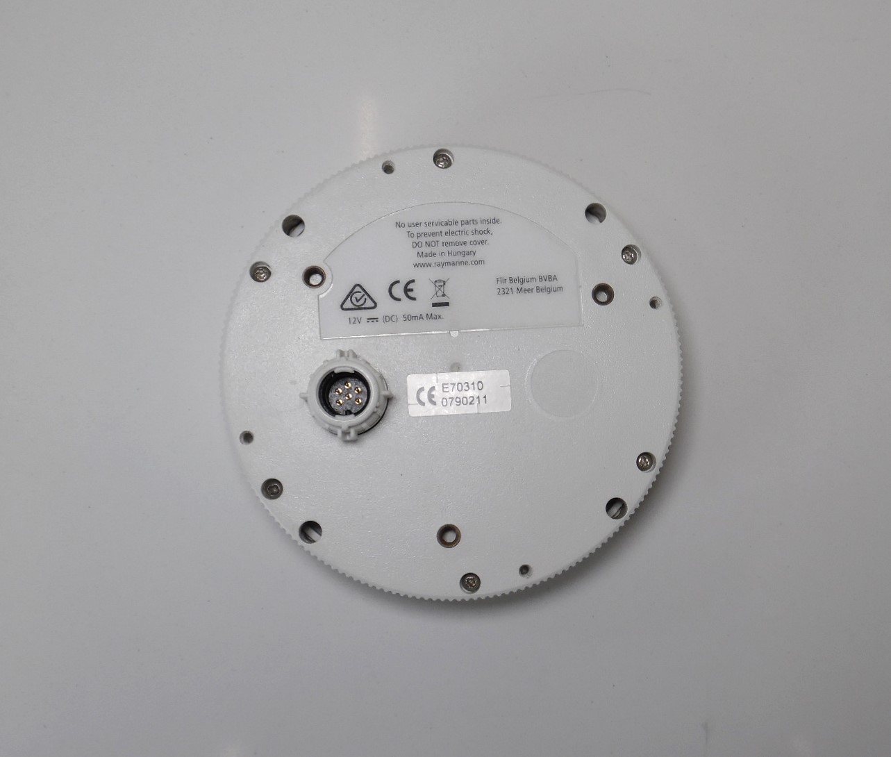 Raymarine Raystar150 GPS / GNSS Receiver Antenna w/ Pole Mounting Kit ...