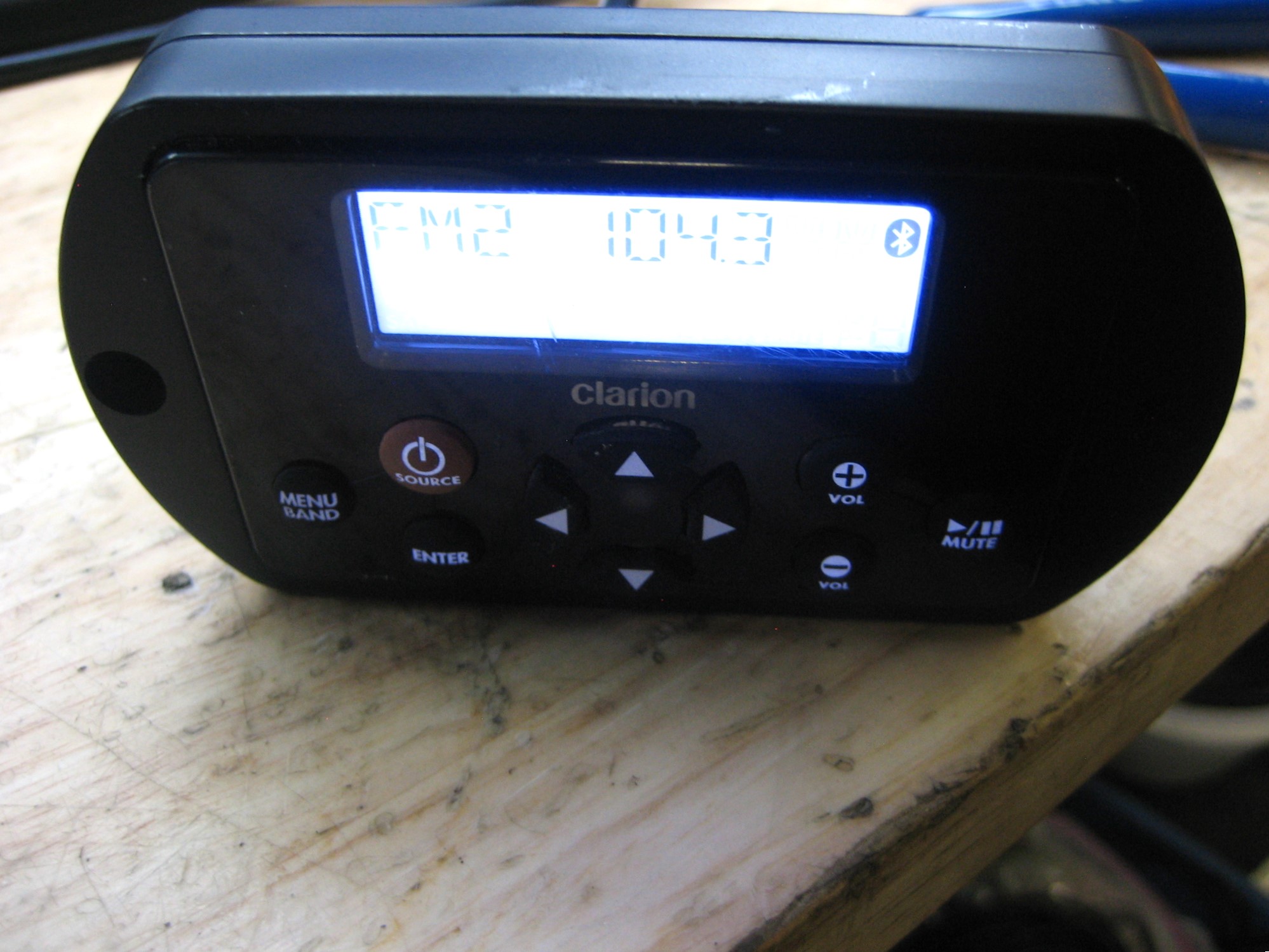 Clarion MW3 Marine Radio Boat Stereo Wired Remote - Max Marine Electronics