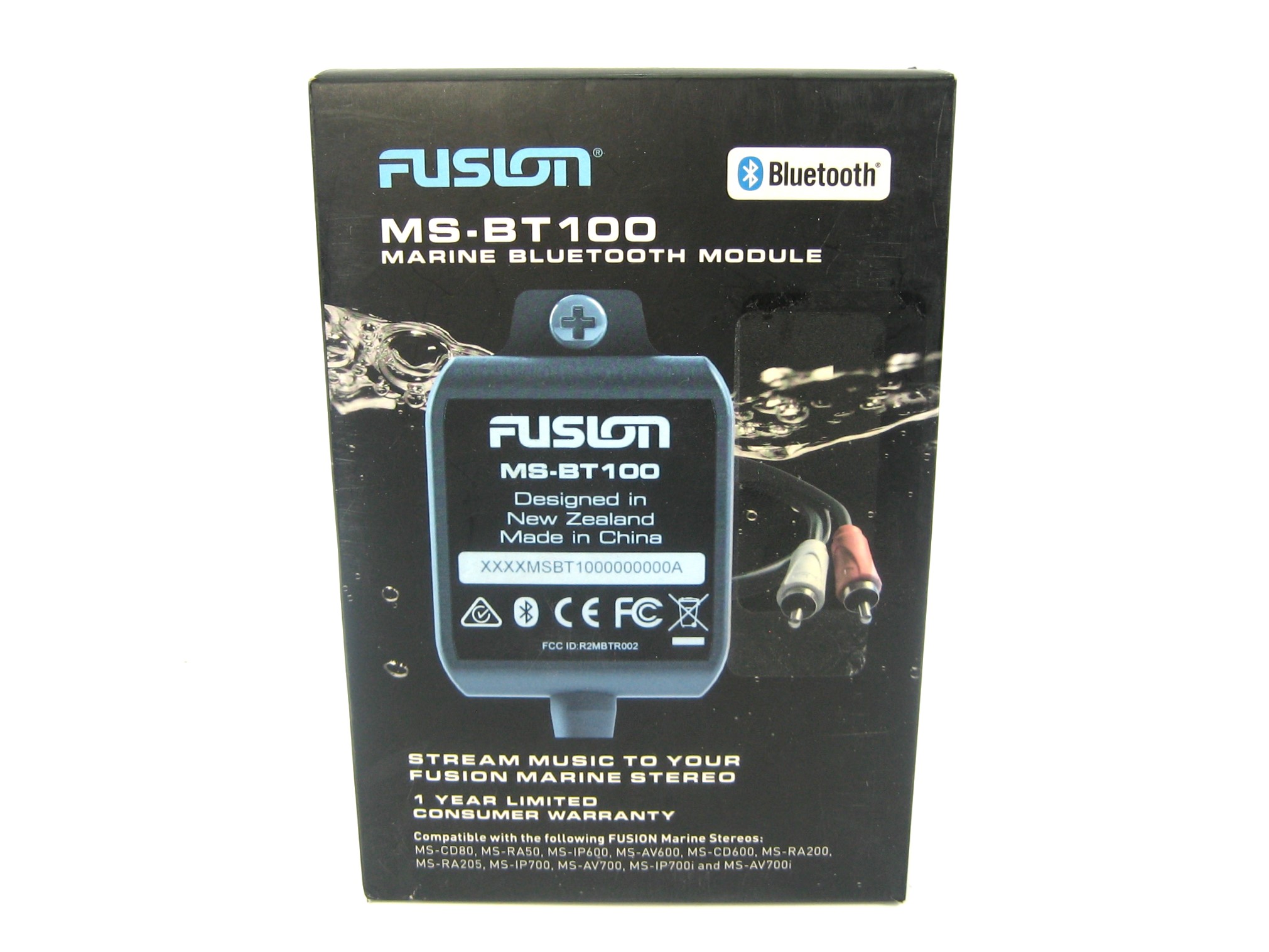 Fusion MS-BT100 Bluetooth Dongle for All Marine Stereo Head Units - Max ...