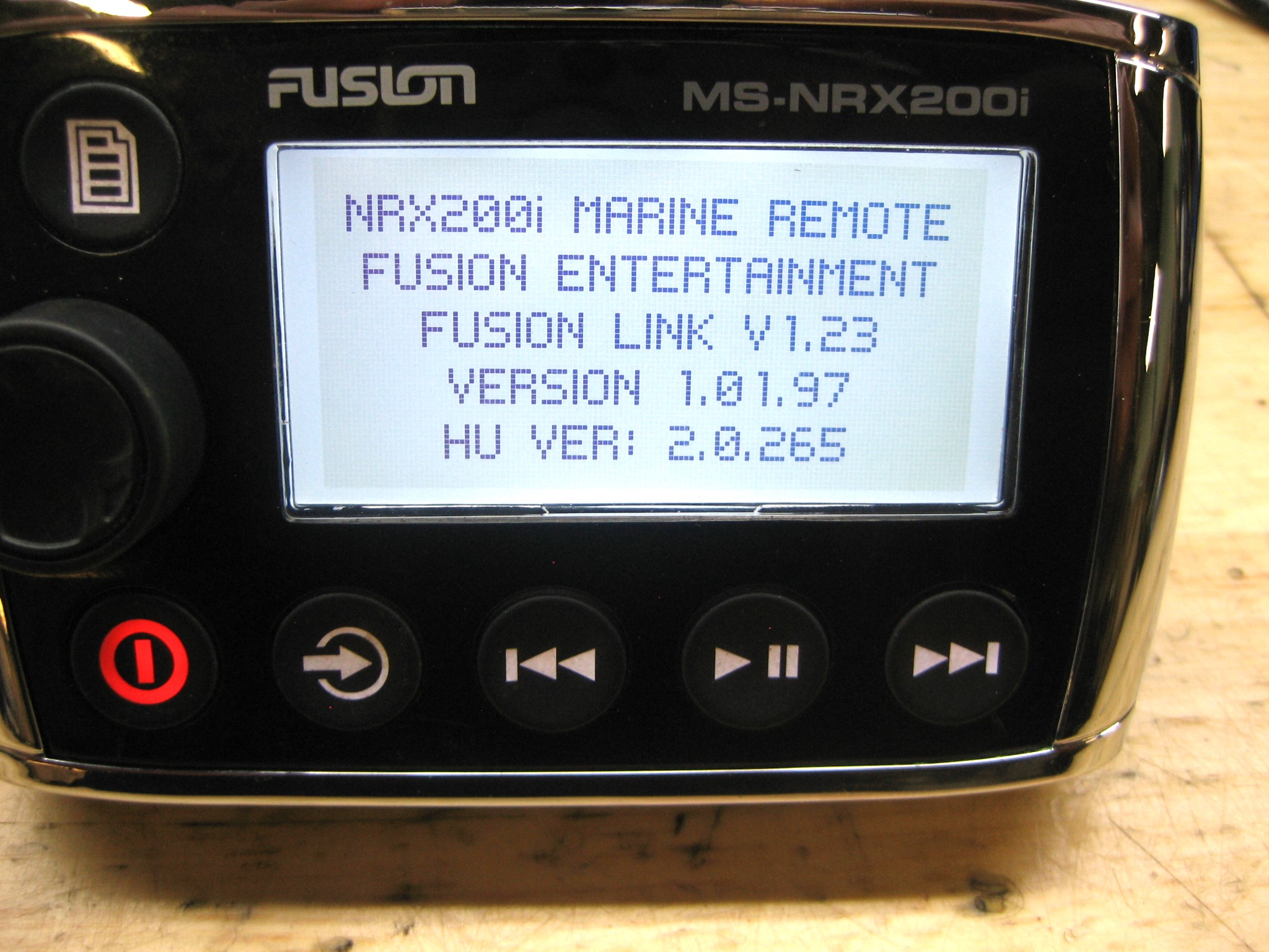 Fusion MS-NRX200i Wired Remote Control/NMEA2000 - Max Marine Electronics