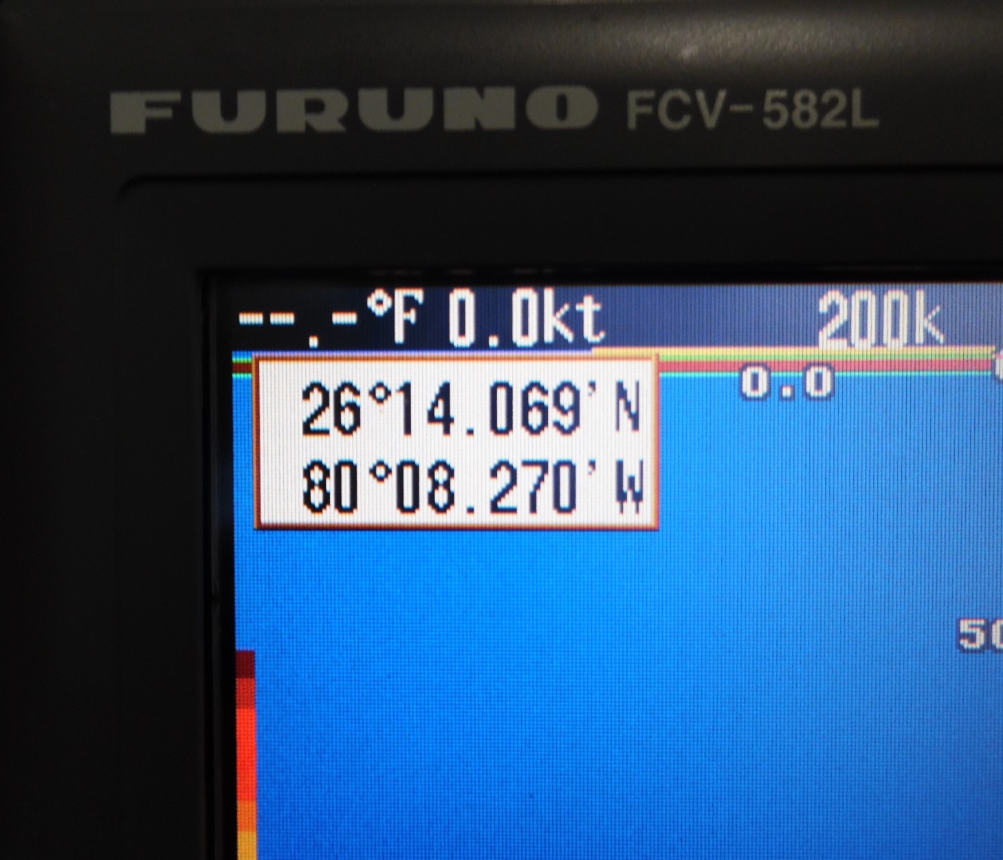 Furuno FCV-582L – LCD Color Sounder/Fish Finder *MME Refurbished* New ...