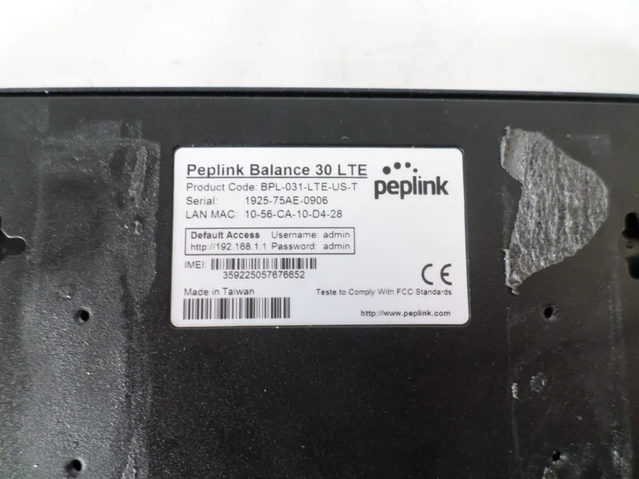 Peplink Balance 30 LTE Multi-WAN Router - Max Marine Electronics