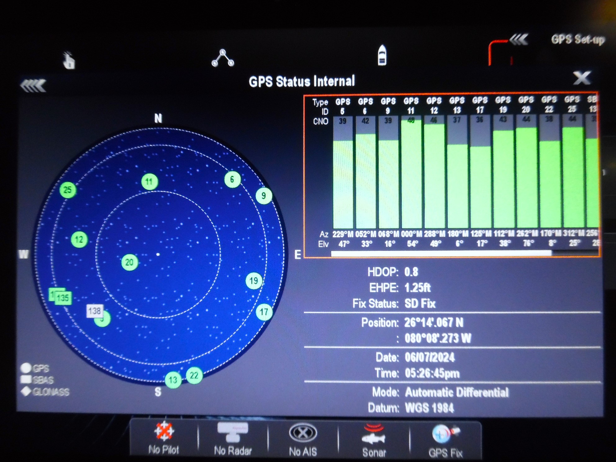 Raymarine eS127 HybridTouch Lighthouse 2 MFD E70284 - Tested - Great ...