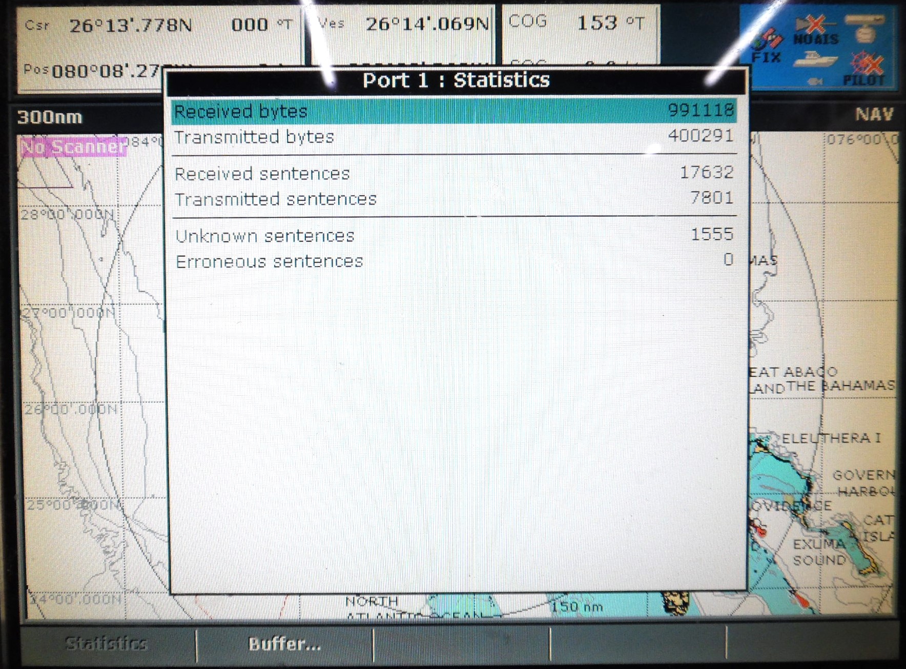 Raymarine Raystar 125 GPS Antenna w/ Pole Mount and NEW Battery ...