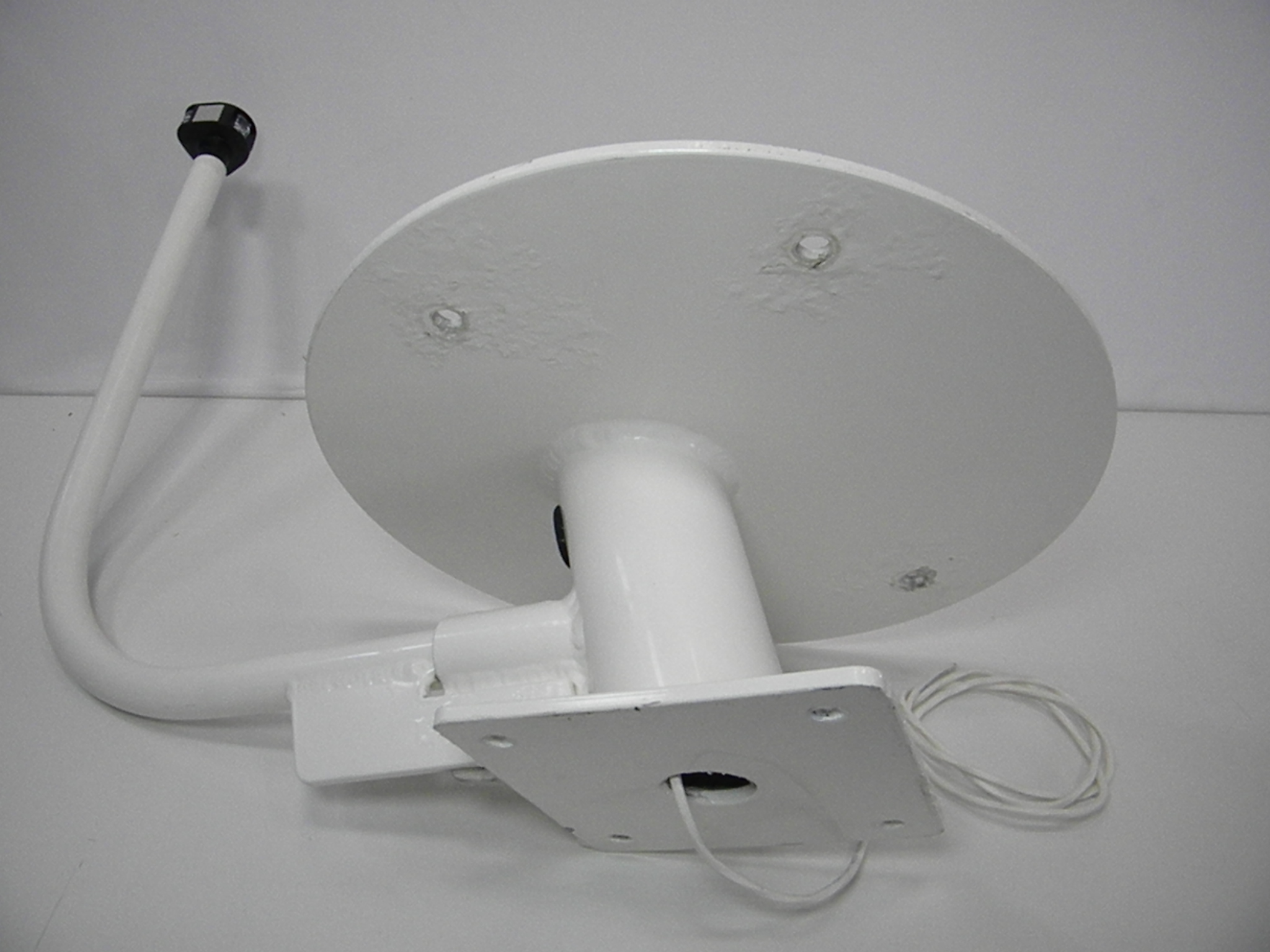 Sat Com Mount w/ LED Light Bar f/ KVH M1 TracVision Sat Dome - Light ...