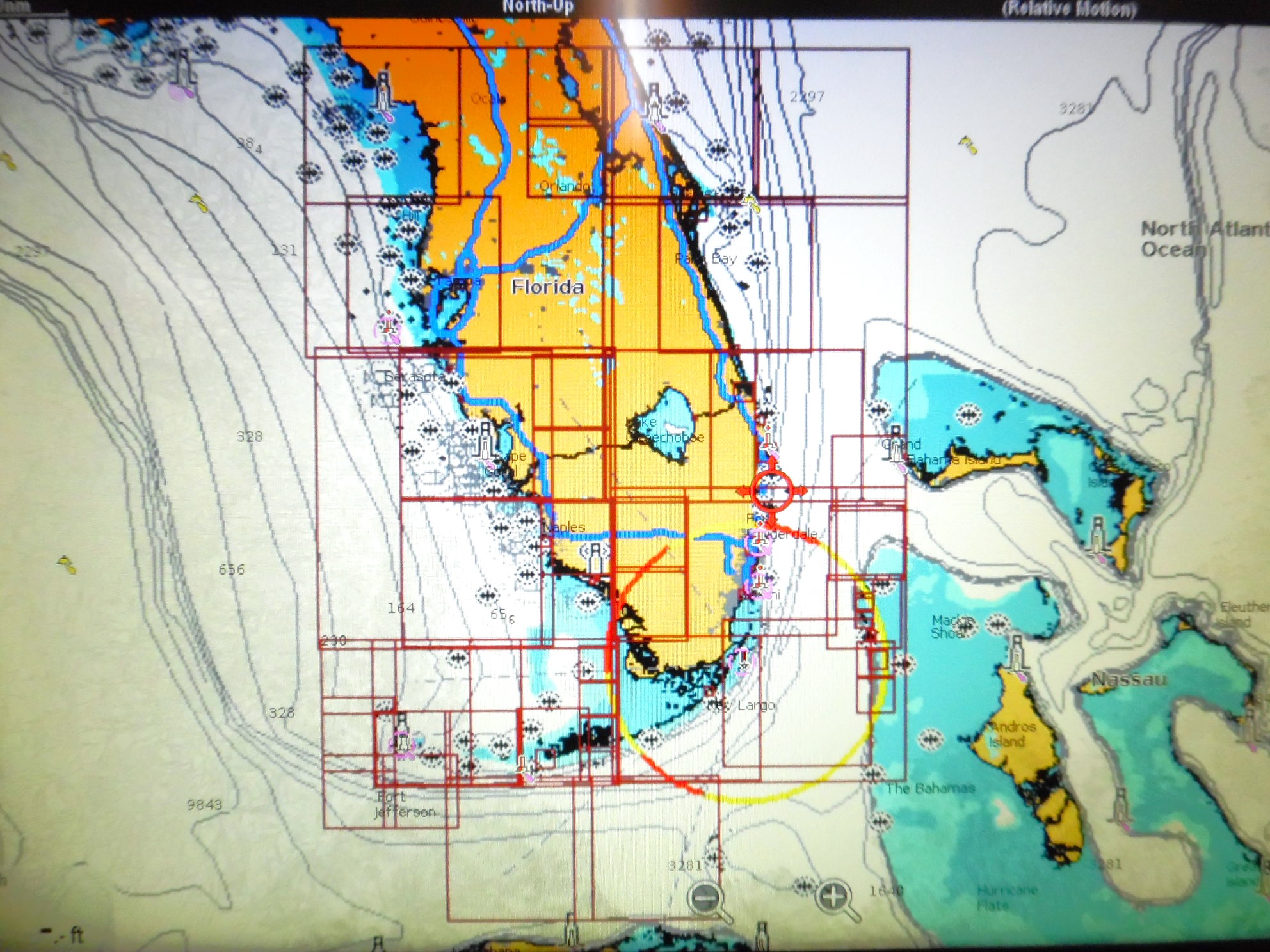 Navionics Platinum+ Central & South Florida MicroSD 8GB MSD/632P ...