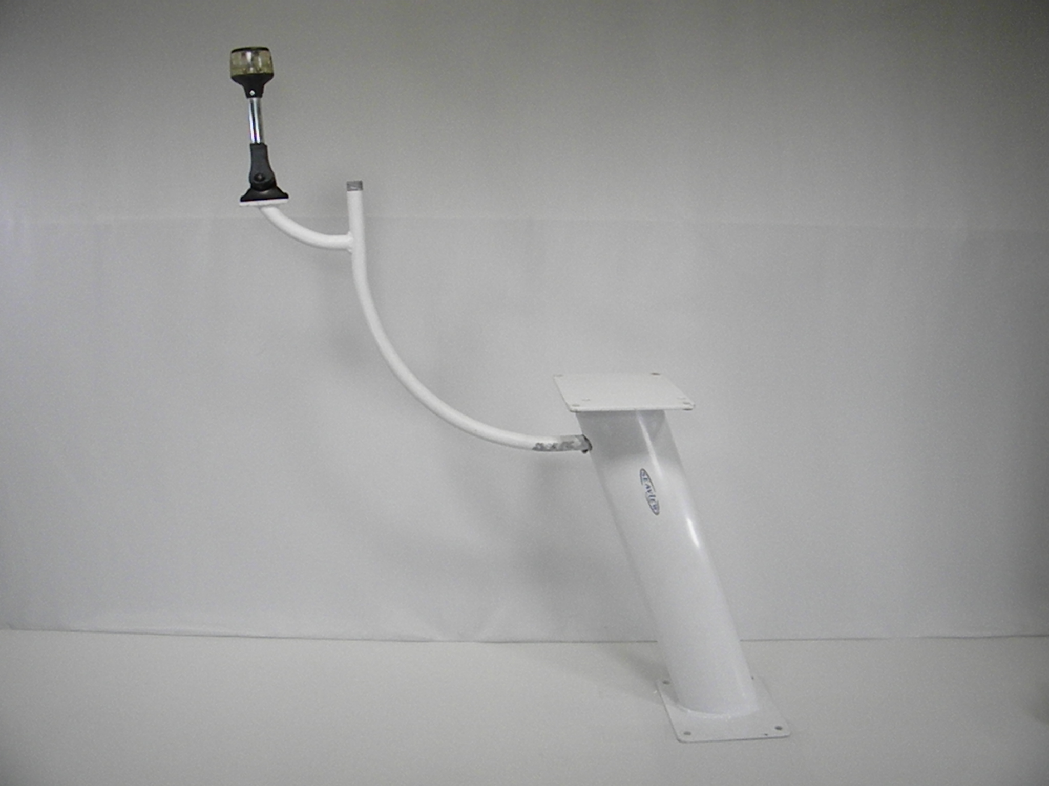 SeaView 24" Aft Leaning Power Mount w/ Optional Antenna/Light Bar Combo ...